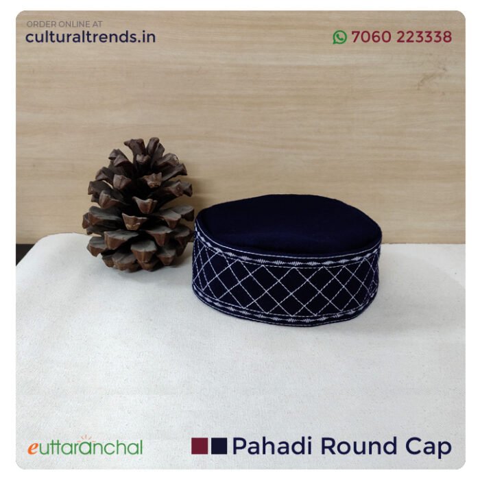 Pahadi Cap - Pahadi Topi Uttarkahand Brahamkamal Caps