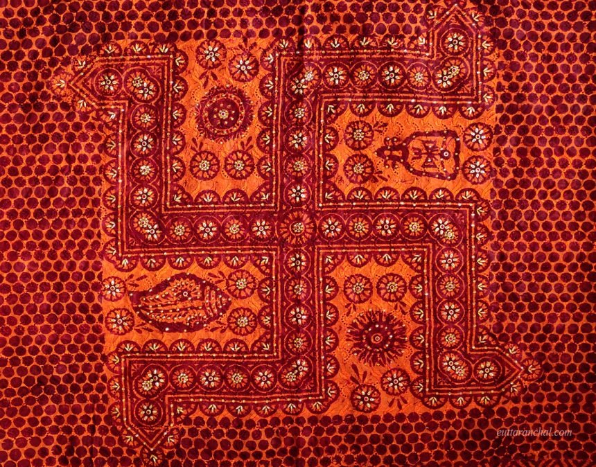 Pahadi Pichora Uttarakhand Pichoda Kumaoni Pichora for Wedding ...
